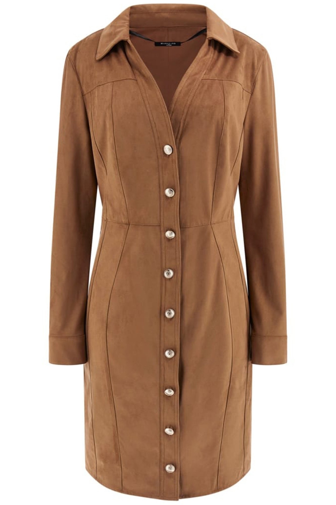 INGRID LS SHIRT DRES MACCHIATO MULTI | Online Outlet | Otrium